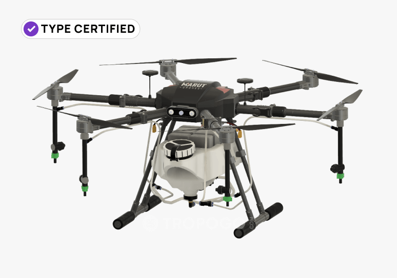 Marut Drones Drone Agricopter AG365 - Enquire UAV Price, Buy Insurance ...